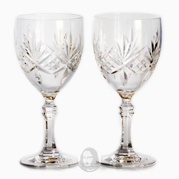 Tiffany & Co. | Dining | Tiffany Company Newport Water Goblets Glasses ...